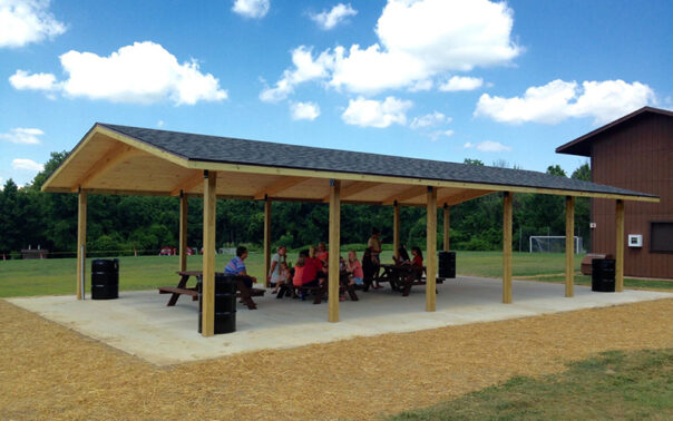 Bath celebrates grand opening of new picnic shelter, observatory